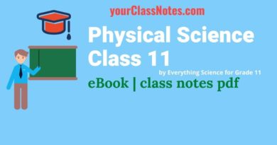 Grade 11 Physical Science by Everything Science | eBook pdf | class notes